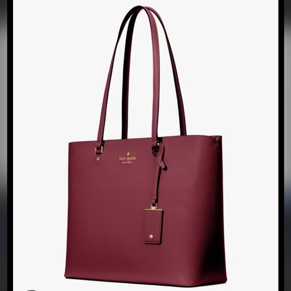kate spade | Bags | Kate Spade Perfect Large Tote Blackberry Preserves ...